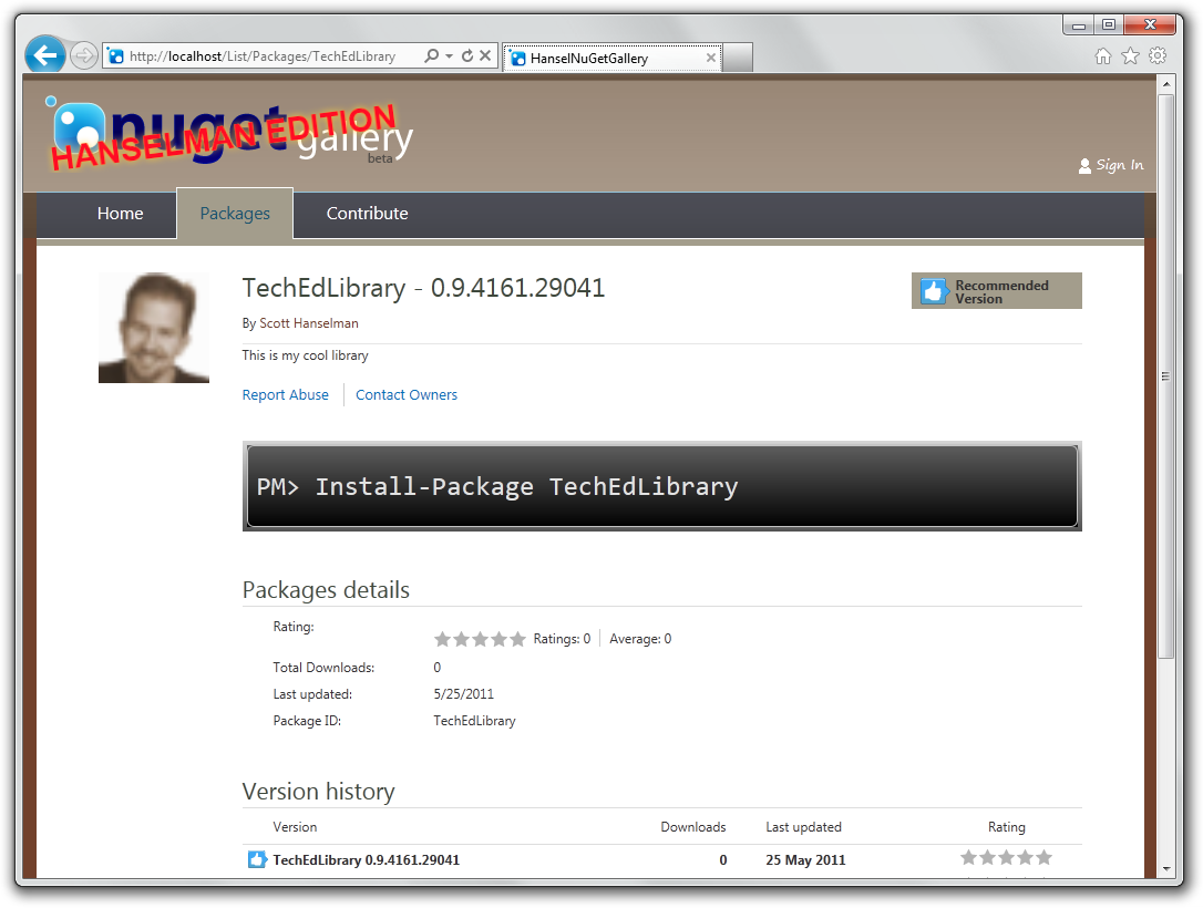 NuGet for the Enterprise: NuGet in a Continuous Integration Automated Build System - Scott ...